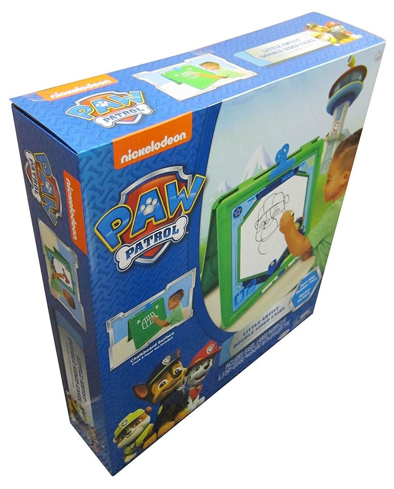 Nickelodeon Patrol Code Paw Little Artist Tabletop Easel with 3 Dry ...