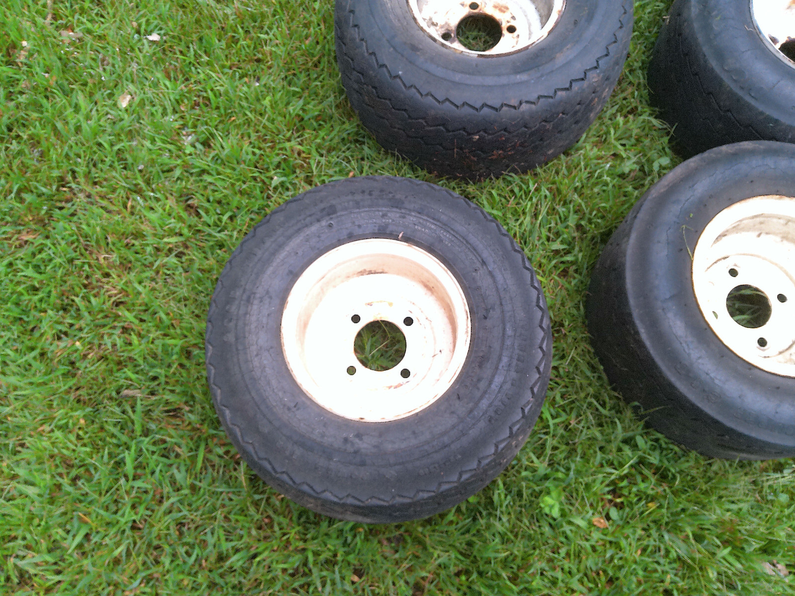 Lot of 4 Yamaha Gas 4 Stroke Golf Cart G2 Wheels | eBay