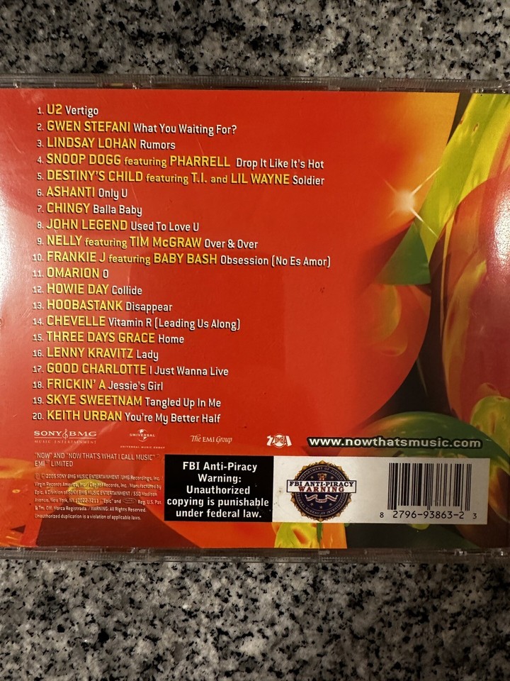 Now That's What I Call Music! 18 by Various Artists (CD, Mar-2005, Sony ...