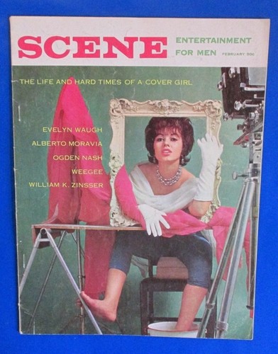 1962 SCENE Magazine VG Entertainment For Men Vintage Girlie Pinups | eBay