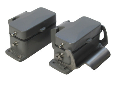 (Lot of 2) ZIP PORT ZP-MC10A-2-SBHMC 10A Base Bulkhead Metal With Cover ...