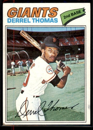 1977 Topps Derrel Thomas #266 San Francisco Giants | eBay
