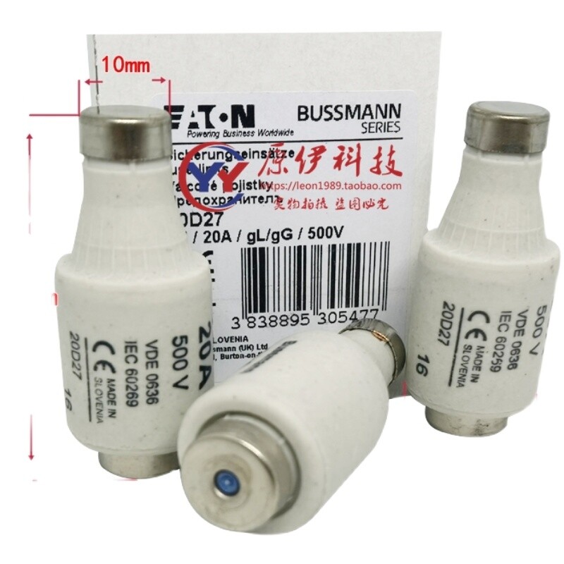 Bussmann 4D27 ( 4A ) 500V DII E27 Fuse gG/gL Fuse Links | eBay
