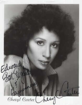Cheryl Carter- Signed Photograph | eBay