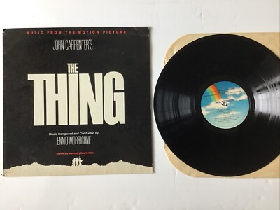 John Carpenters The Thing Soundtrack Vinyl Record 1982 | eBay