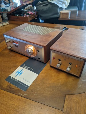 Mint Scott FM Type 310-C Tube Tuner with 335 Multiplex Stereo Adapter ...