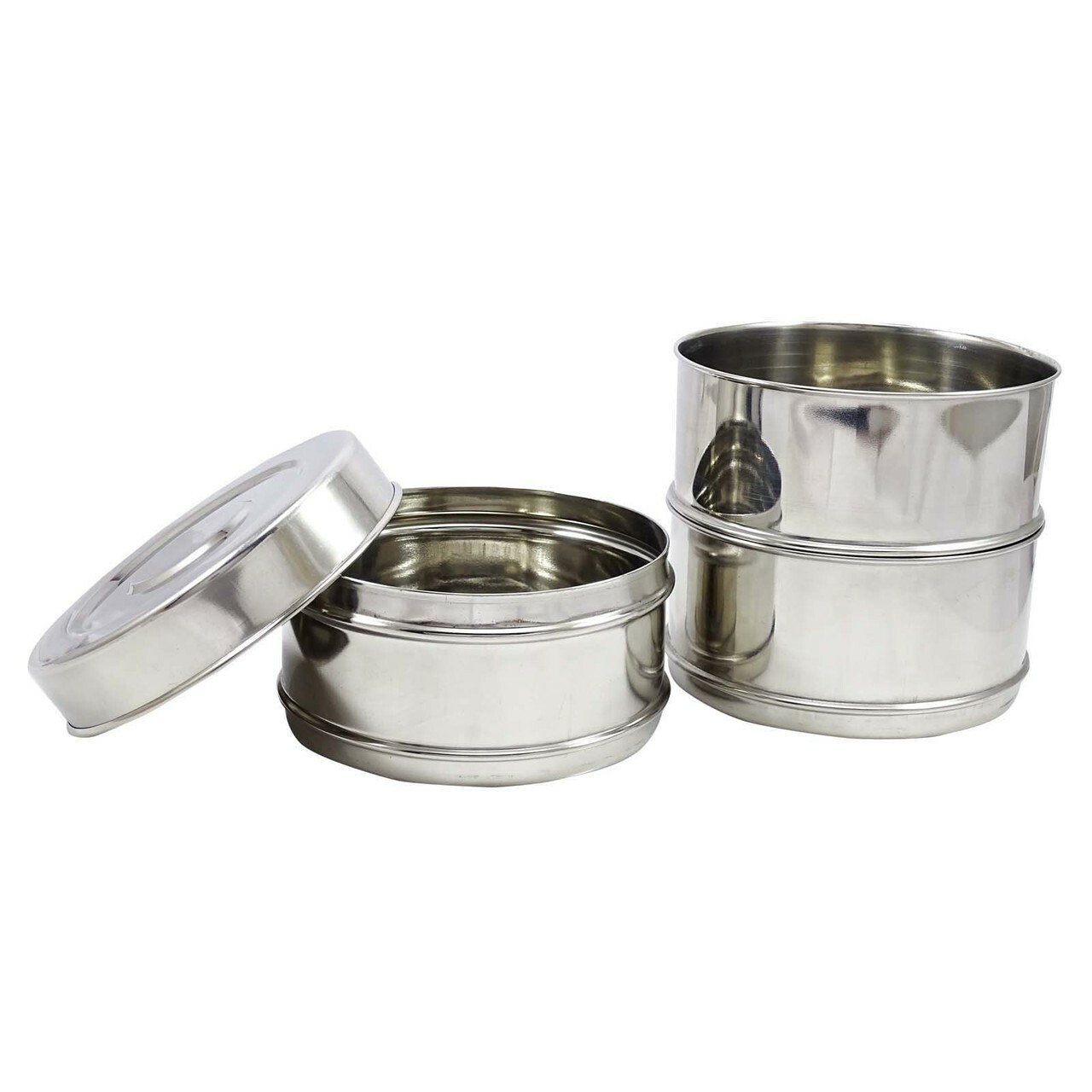 3 Tier / Triple Section Stainless Steel Lunch Box Food Container Best ...