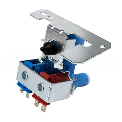 2x Plastic&Steel AC115V Refrigerator Water Valve WR57X10032 Replacement ...