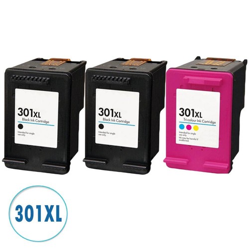 301XL Ink Cartridges Fits For HP Deskjet 1000 1010 1050 2544 2545 3000 ...