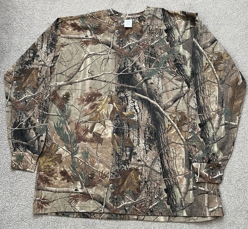 Realtree AP ® Camo Long Sleeve Camouflage Top For Hunting Fishing | eBay