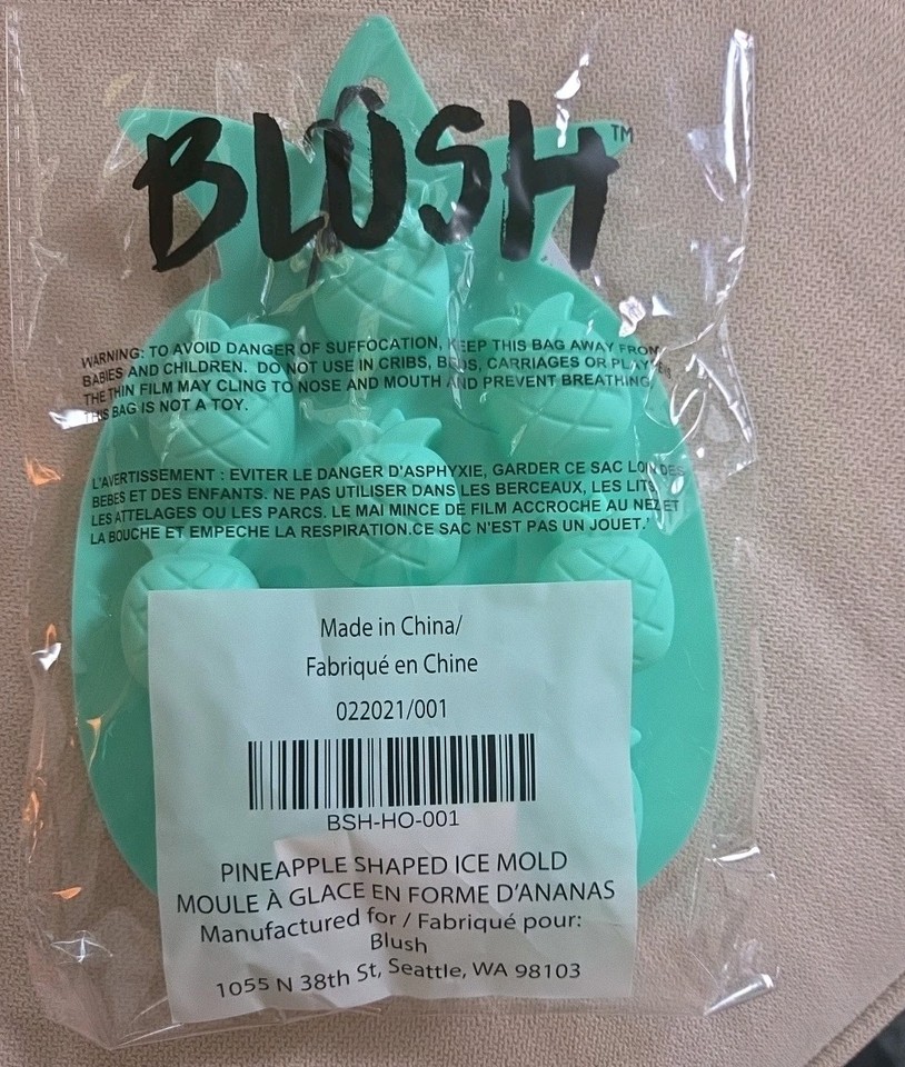 Pineappple Ice Mold BLUSH | eBay