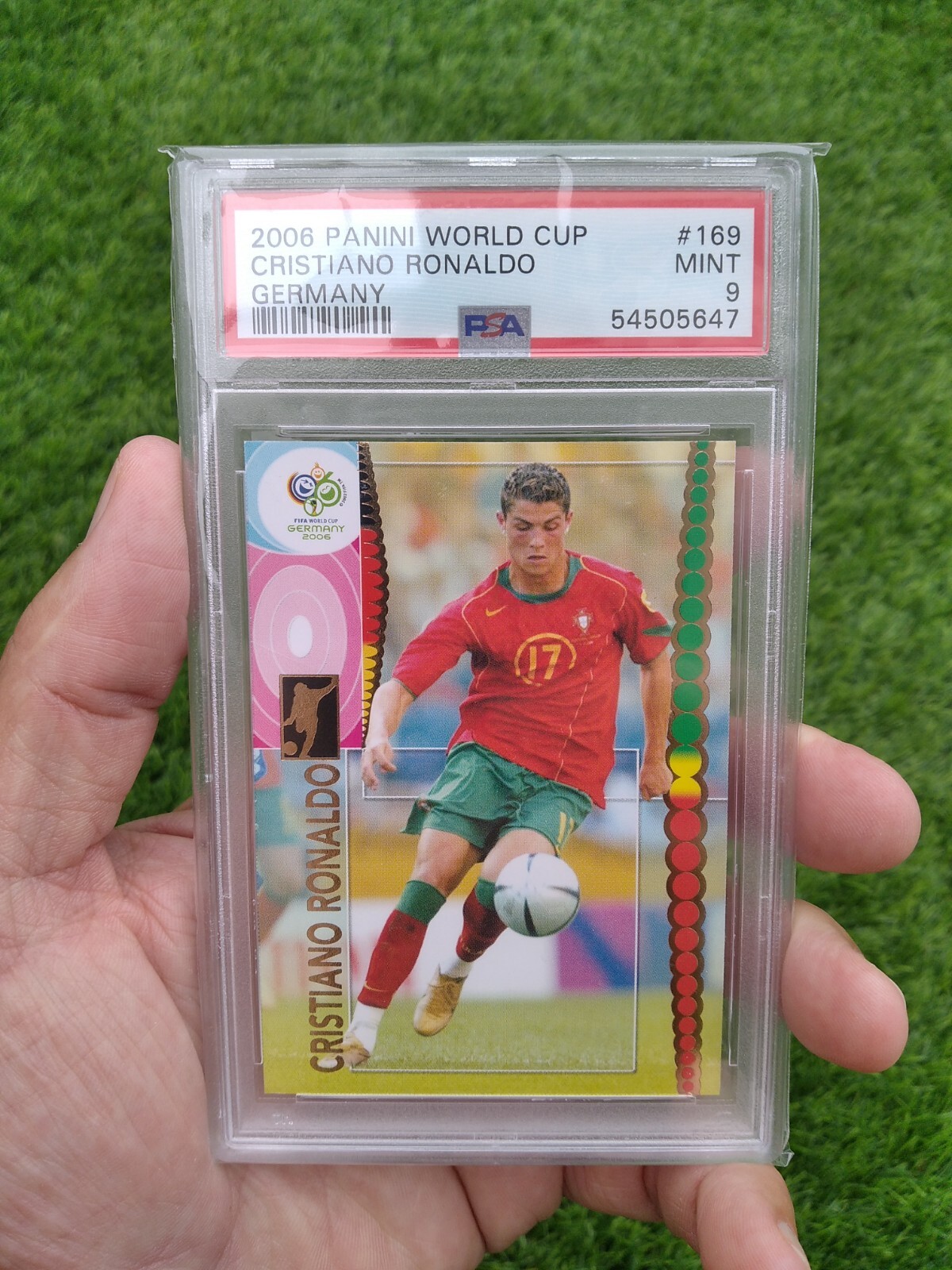 2006 Panini FIFA World Cup Germany - #169 Cristiano Ronaldo for sale ...