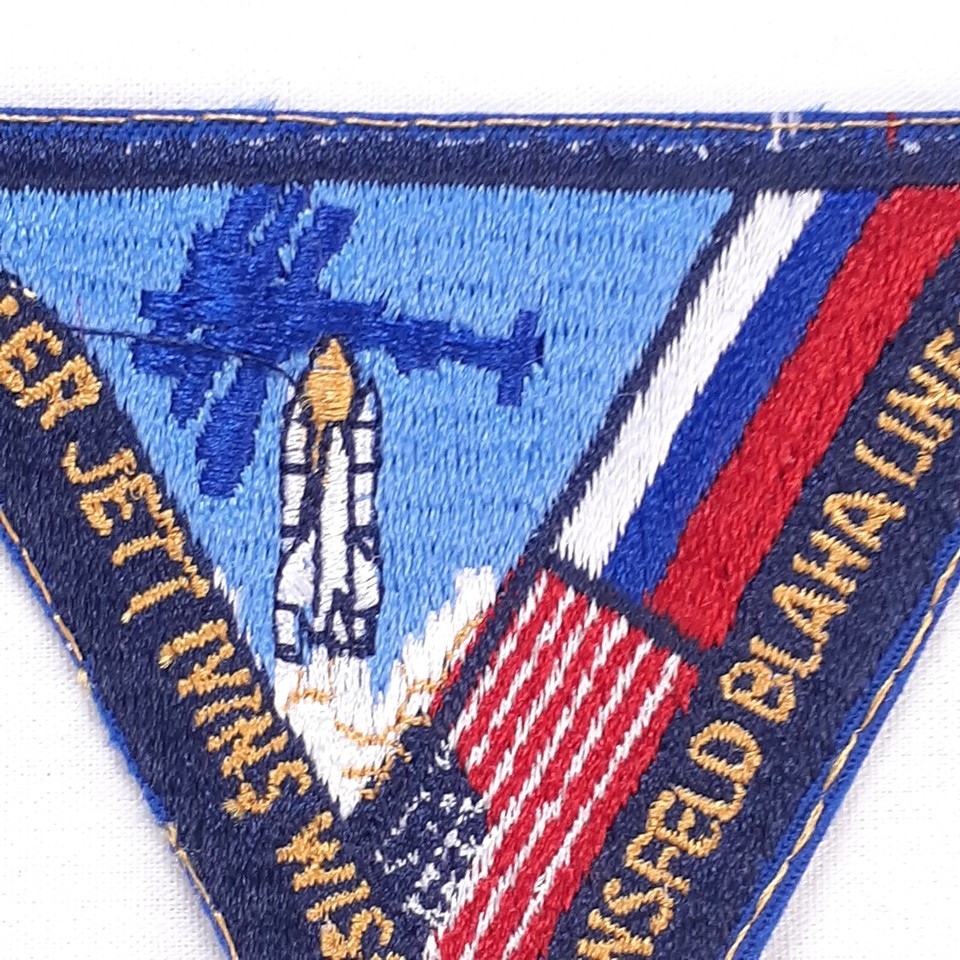 NASA STS-81 Baker Jetts Ivins Wisoff Blaha 4” Emb Sew On Patch Space ...