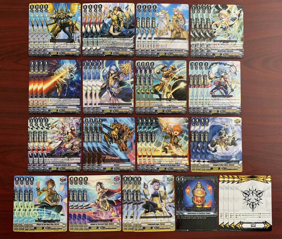 Cardfight Vanguard Gold Paladin English