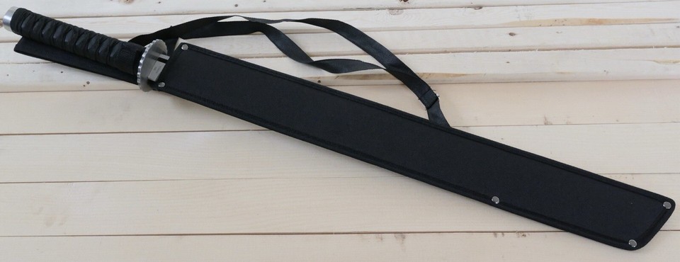 29” Ninja Sword 🥷 Tanto Steel Hilt Full Tang Razor Sharp Samurai Battle ...