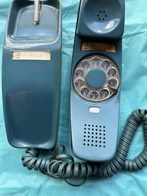 Vintage Bell System Trimline Rotery Dial Desk Blue Telephone | eBay