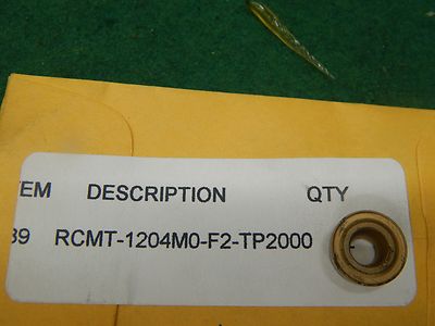 Carbide Inserts - Rcmt