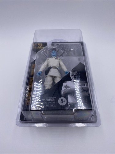 GRAND ADMIRAL THRAWN Black Series 6" Figure w/ Plastic Star Wars ...
