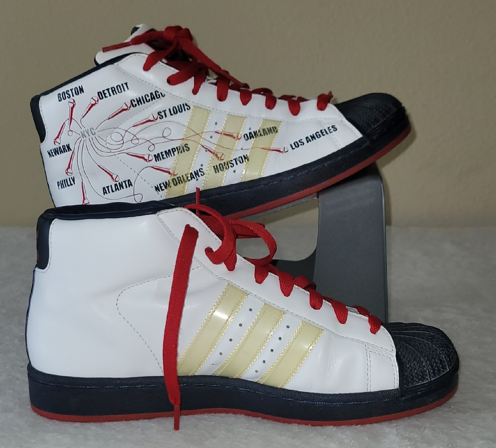 🔥 RARE FIND Adidas Original Hard Shell Toe "Microph… - Gem
