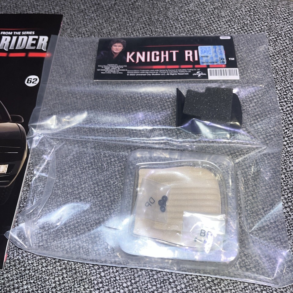 1/8 FANHOME DEAGOSTINI BUILD THE K2000 KITT K.I.T.T. KNIGHT RIDER CAR ...