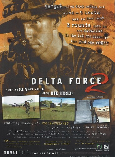 Delta Force 2 Print Ad/Poster Art PC Big Box (A) | eBay