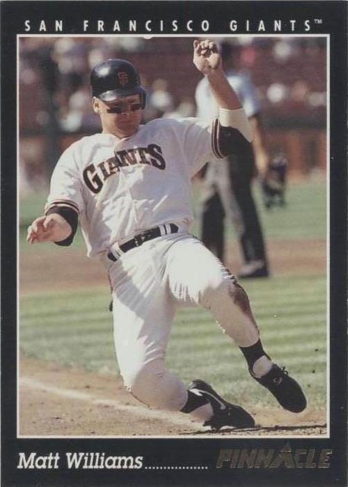 1993 Pinnacle - Matt Williams #67 for sale online | eBay