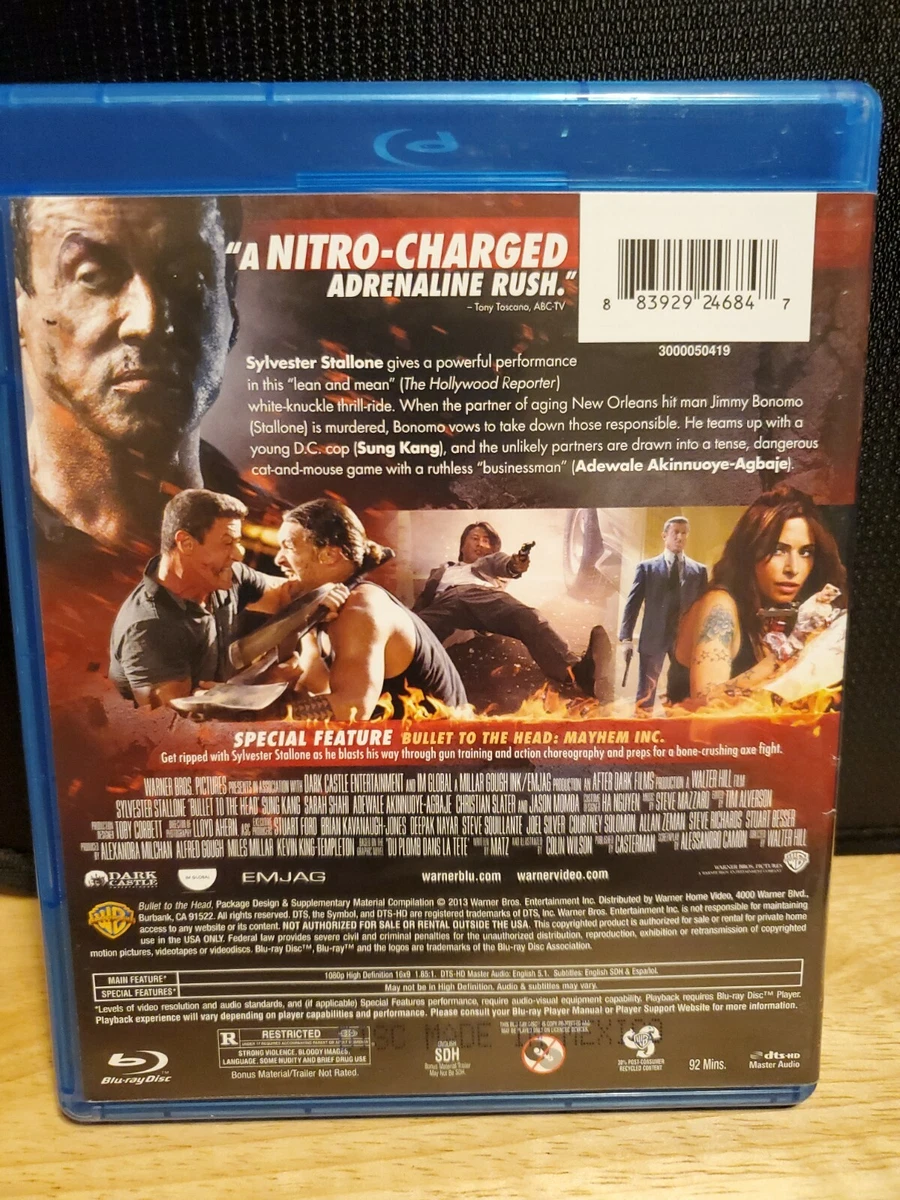 Bullet To The Head Dvd Cover