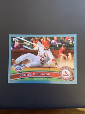 2011 Topps Opening Day Daniel Descalso Blue #528/2011 | eBay