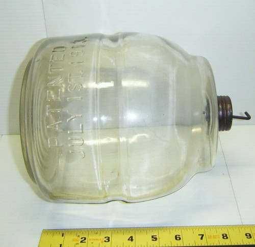 Antique Kerosene Oil Stove Glass Drip Bottle July 1, 1913 | eBay