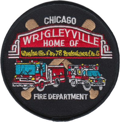 CHICAGO FIRE DEPARTMENT HOUSE PATCH: Engine 78 / Ambulance 6, Chicago ...