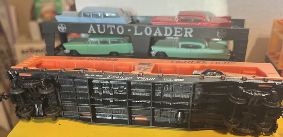 HO Scale Auto Rack Lot Of (5) Ho Scale Cars Included | eBay