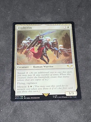 Zephyrim SURGE FOIL x1 - MTG Warhammer 40K ENGLISH Rare - Check My ...