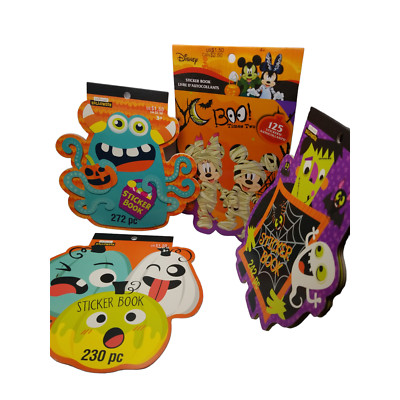 Creatology Children's Halloween Sticker Books 4 books 700 plus stickers ...