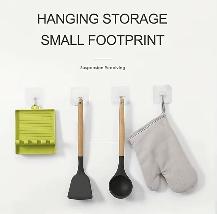 Kitchen Utensil Holder Heat Resistant Spoon Pot Cover Cook Spatula ...