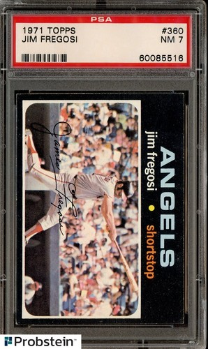 1971 Topps #360 Jim Fregosi California Angels PSA 7 NM | eBay