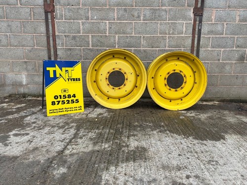 PAIR OF 10X36 10 STUD ADJUSTABLE TRACTOR WHEELS | eBay UK