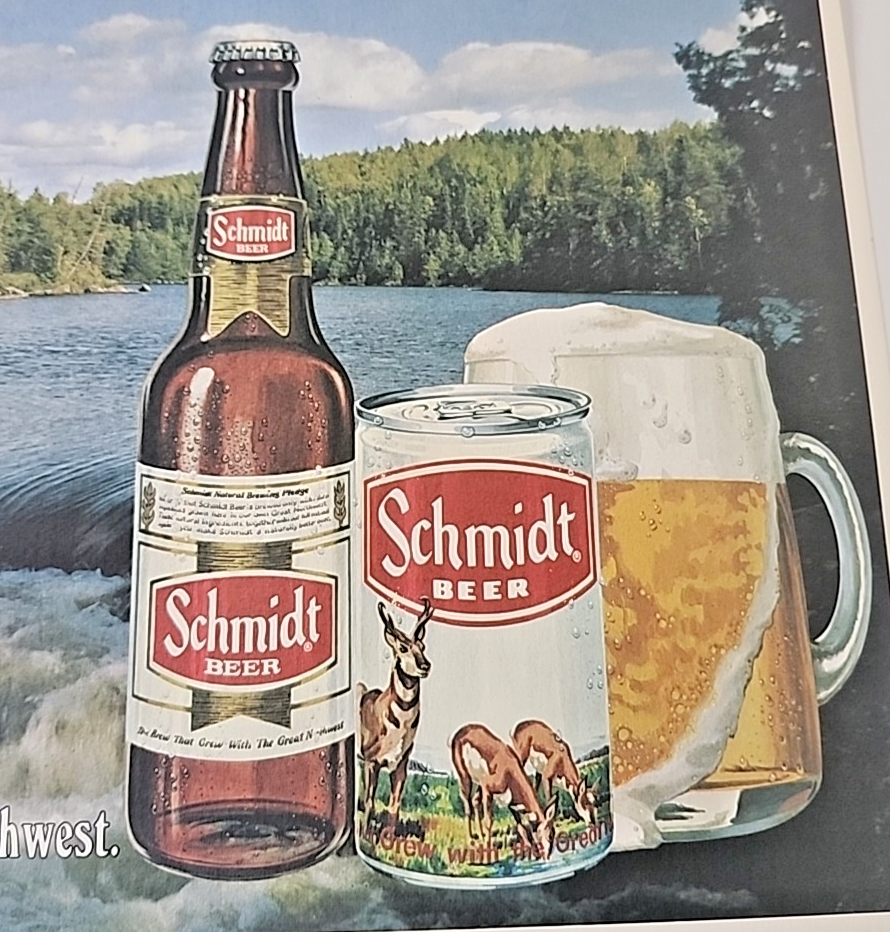 Schmidt Beer Paper Placemat Signs Lot of 50 Vintage 1970s NOS Party ...
