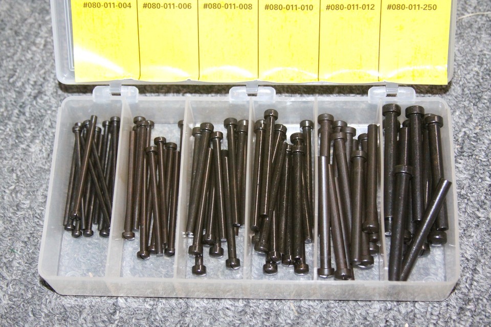 Brownells Blank Screw Kit #080-011-000 In 6 Sizes No. 4 - 6 - 8 - 10 ...