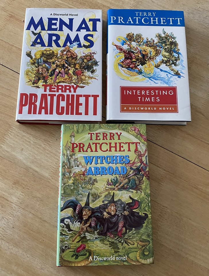 Terry Pratchett Hardback Book Bundle - Discworld ETC - VGC X18 | eBay UK