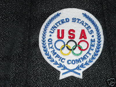 *USA OLYMPIC COMMITTEE IRON ON PATCH 3 1/2"* | eBay