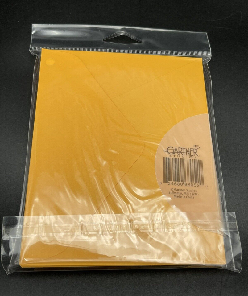 Gartner Studio Hot Hues! Blank Orange Note Card Collection, 11 count ...