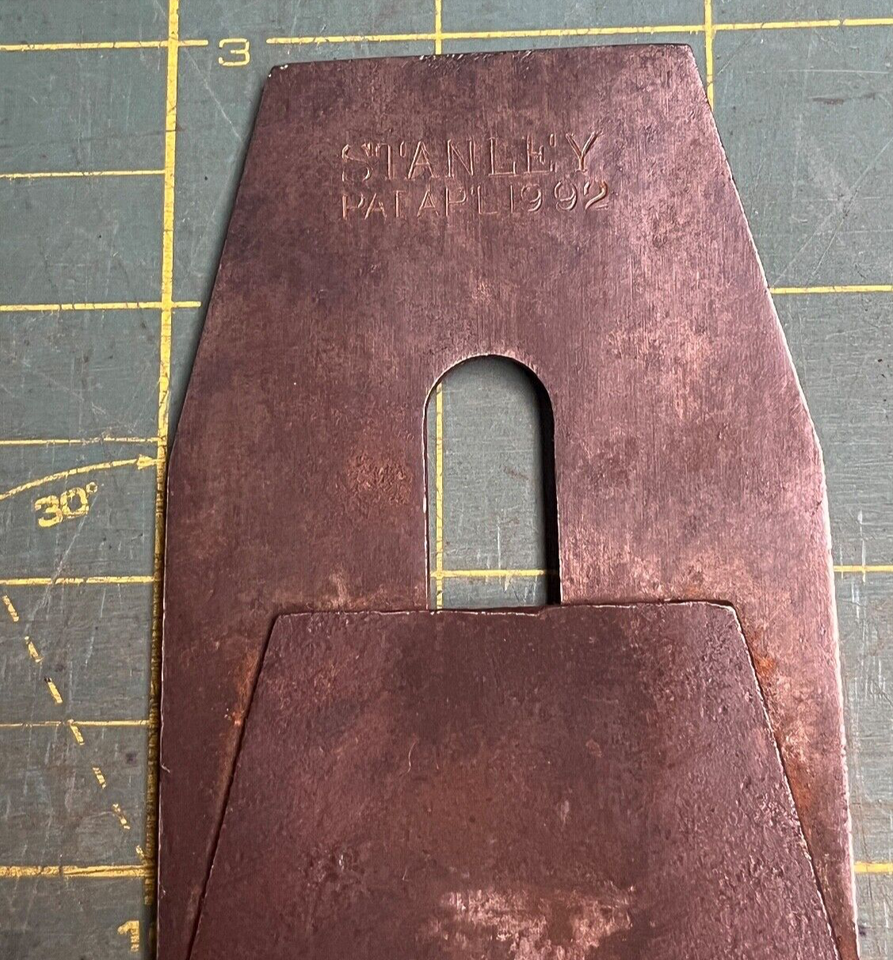Stanley 1892 Stanley Plane Blade Iron: Stanley #6 7 606 607 (2.35 in ...