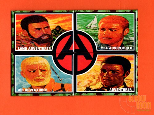 GI Joe Adventure Team collage 2x3" fridge/locker magnets 5 total | eBay