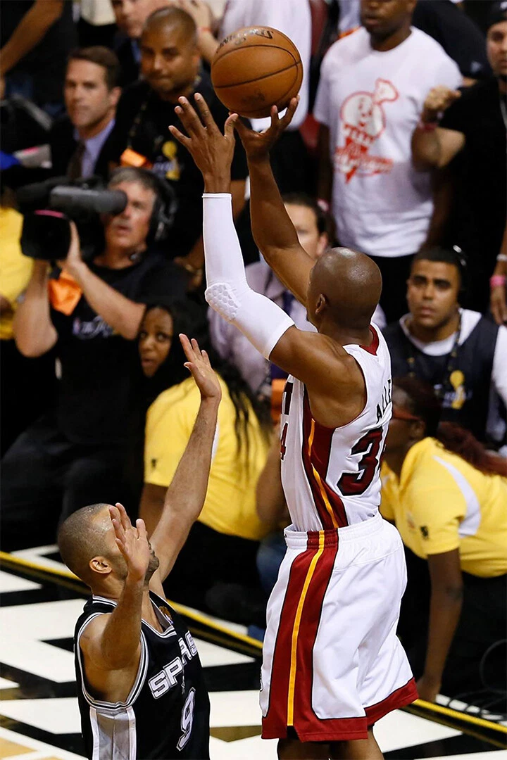 Ray Allen Shooting Follow Through