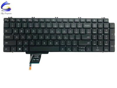 100% New Laptop Keyboard For Dell Precision 7550 7750 Keyboard Backlit ...
