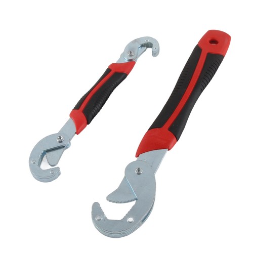 Car 2pcs Self Adjusting Wrench Set Multifunction 9‑32mm Quick Grip Pipe ...