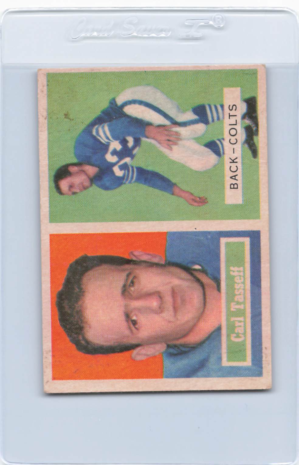 1957 Topps #77 Carl Tasseff Colts VG *DA-A5978 | eBay