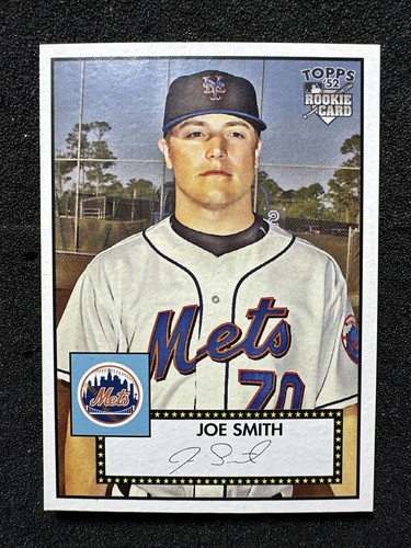 JOE SMITH #61 2007 Topps '52 Rookies QTY New York Mets | eBay