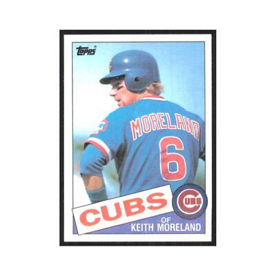 1985 Topps Keith Moreland Cubs #538 | eBay