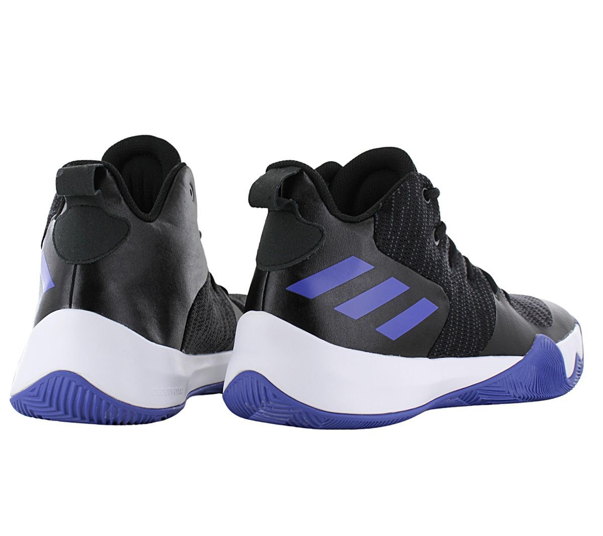 adidas Explosive Flash Herren Sneaker Schwarz B43615 Sport Basketball ...